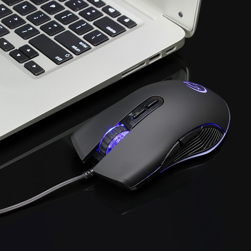 Ywyt can turn off 4-color luminous wired game mouse, E-sports mouse ...